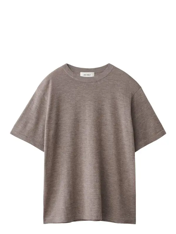LISA YANG STORE The Johannes T-shirt - Truffle