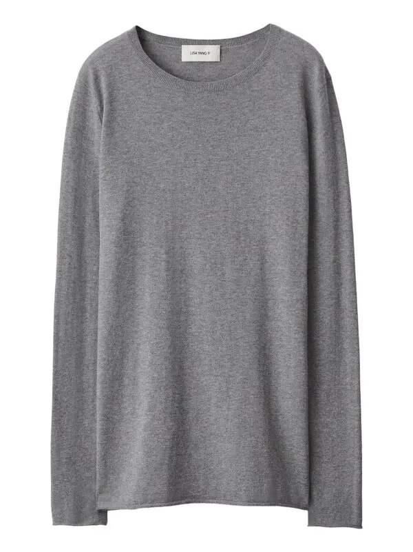 LISA YANG The Maurie Sweater - Cloud