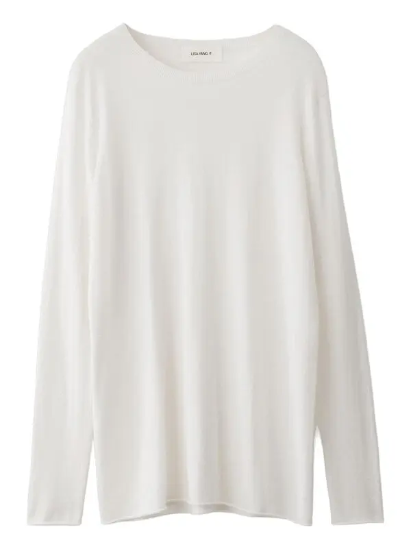 LISA YANG The Maurie Sweater - Salt