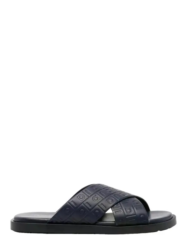 FERRAGAMO Monogram Sandals - Blue