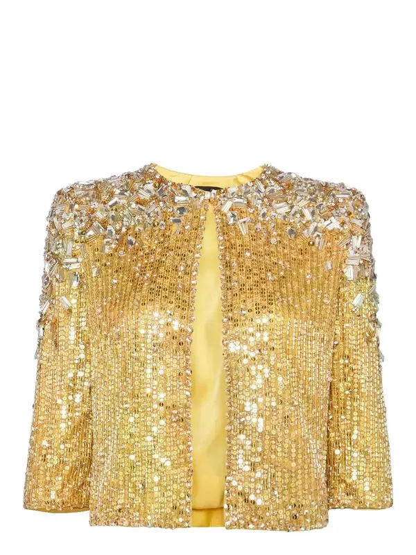 Jenny Packham Gaia Jacket - Gold
