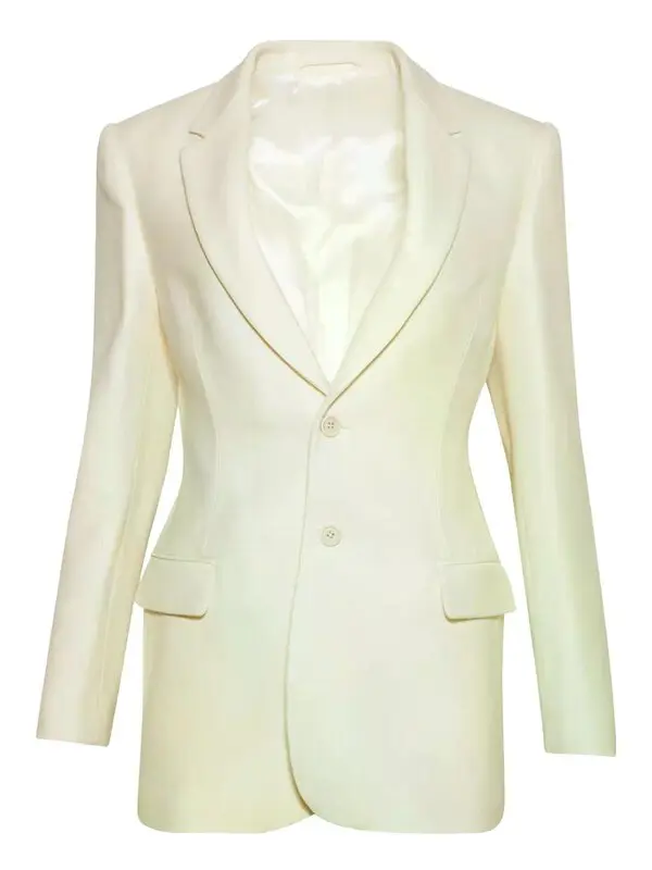 Wardrobe.NYC Contour Blazer - White