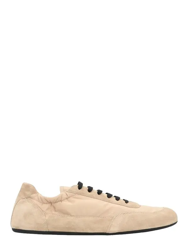 Prada Collapse Low-top Sneakers - Beige