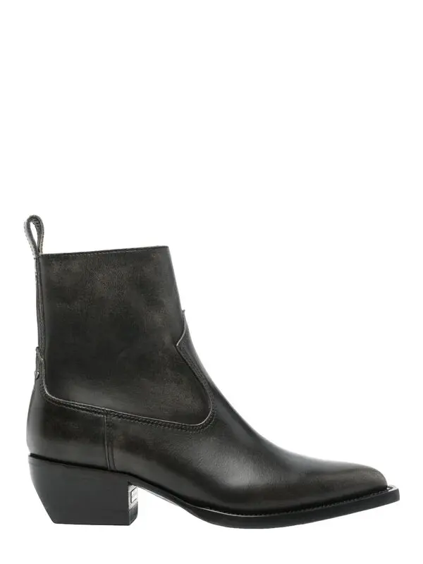 Golden Goose Debbie Leather Boots - Black