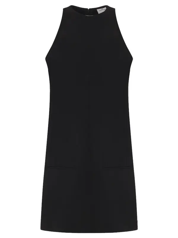 COURREGES Sleeveless Mini Dress - Black