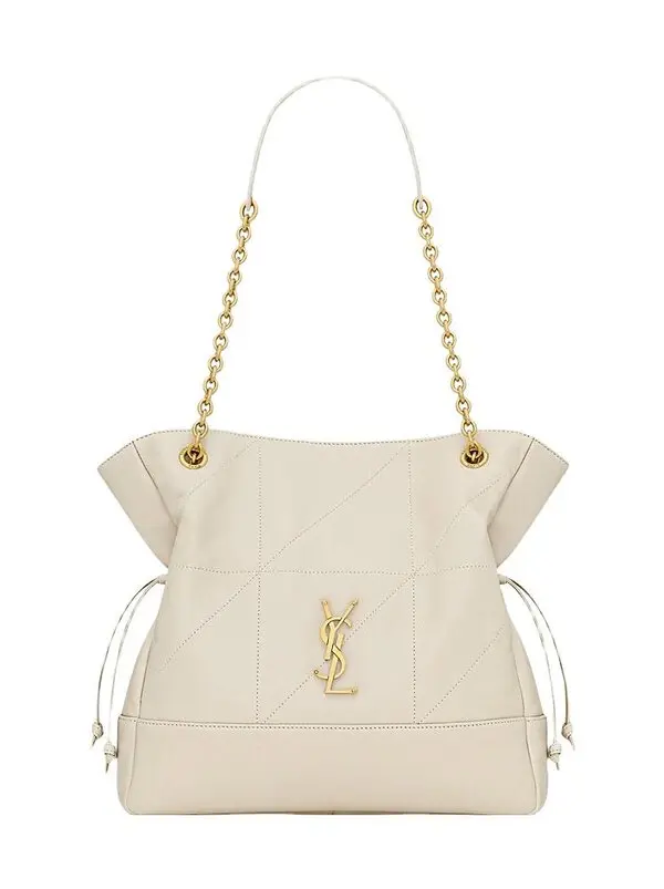 Saint Laurent Small Jamie Shopping Shoulder Bag - Natural