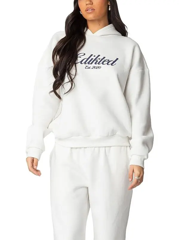 EDIKTED Miss Hoodie - White
