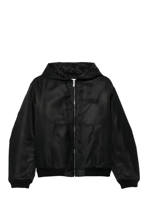 MAISON MARGIELA Numbers Motif-embroidered Jacket - Black