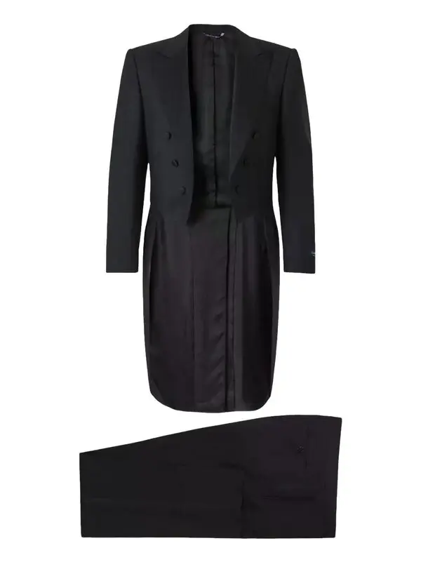 Canali Wool Suit - Black