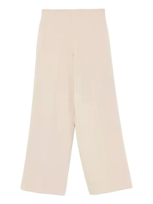 P.a.r.o.s.h Wide-leg Trousers - Neutrals