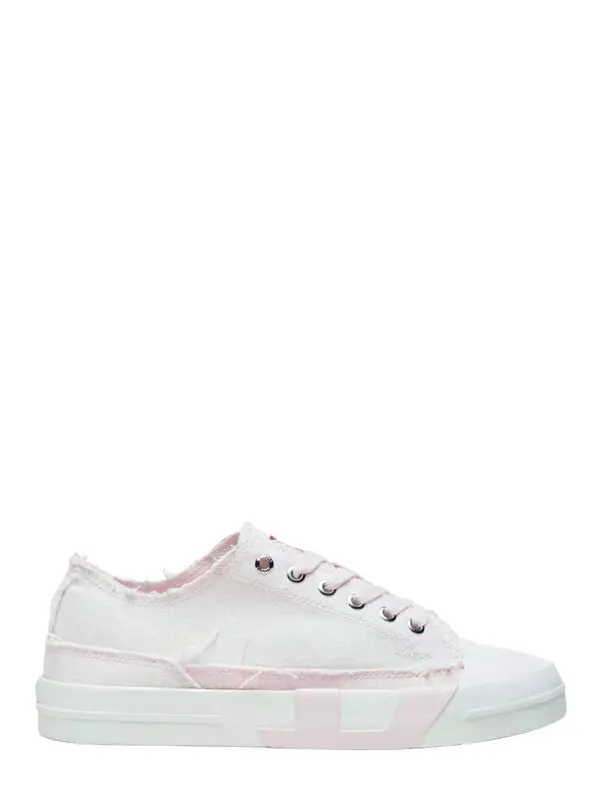 DIESEL Frayed Detailing Sneakers - Pink