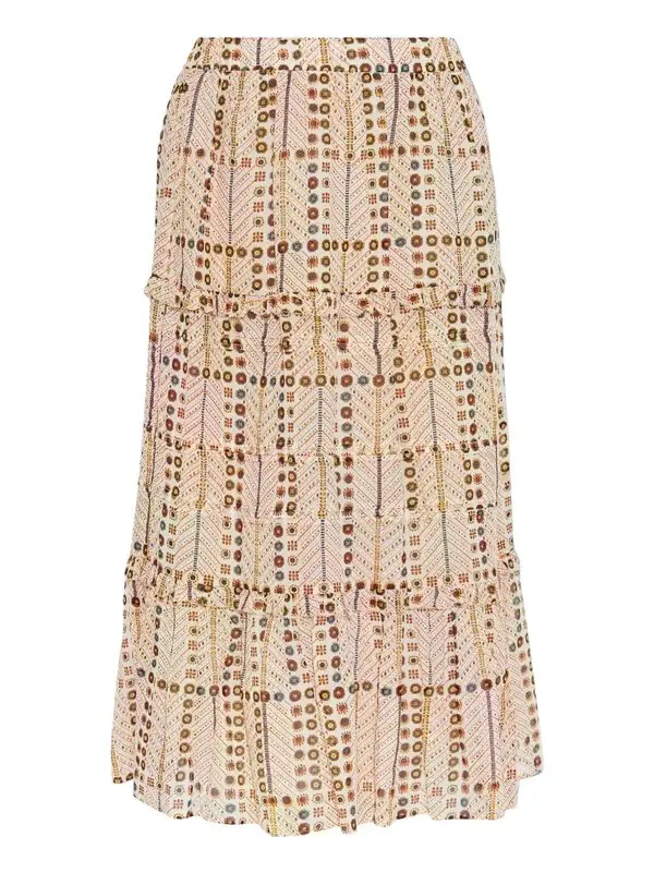 MARANT ETOILE Diya Maxi Skirt - Neutrals