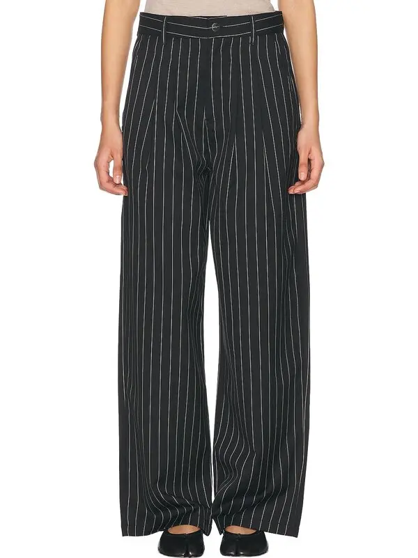 Carhartt Work In Progress Seaton Pant - Seaton Stripe & Black