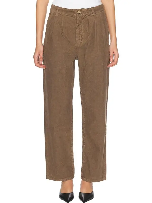 Saint Laurent Straight Leg Pant - Paris Beige