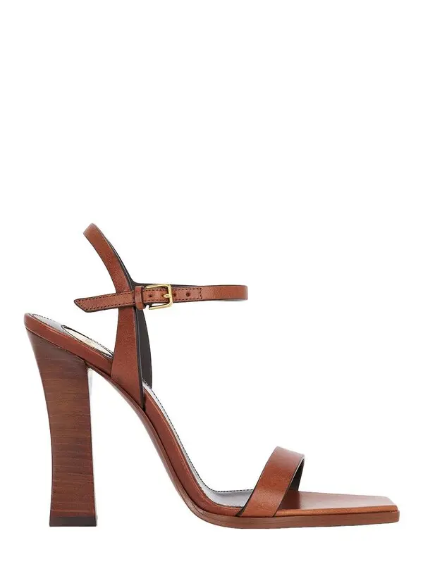 Saint Laurent Susan Sandal - Bruciato