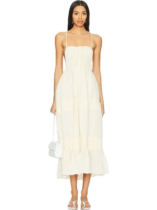 Free People X Taking Sides Maxi Dress - Wet Plaster