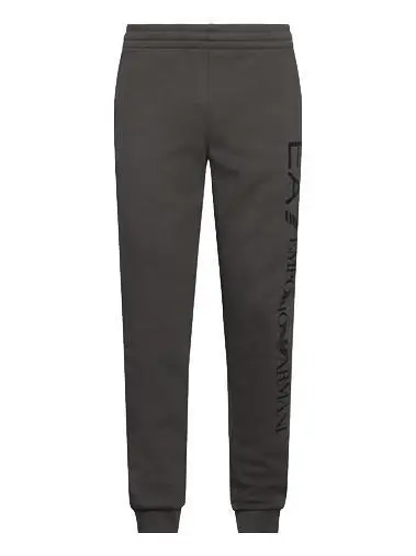 EA7 Pants Charcoal Size Cotton, Polyester - Grey