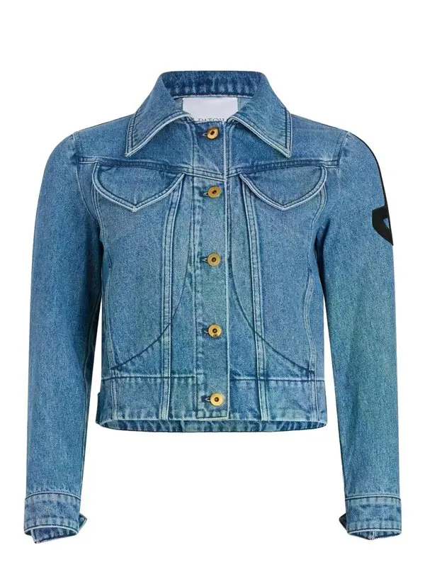 Patou Denim Trucker Jacket - Blue