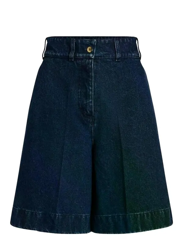 Patou Denim Shorts - Blue