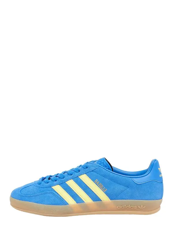 Adidas Gazelle Indoor Sneakers - Blue/pure Sulfur