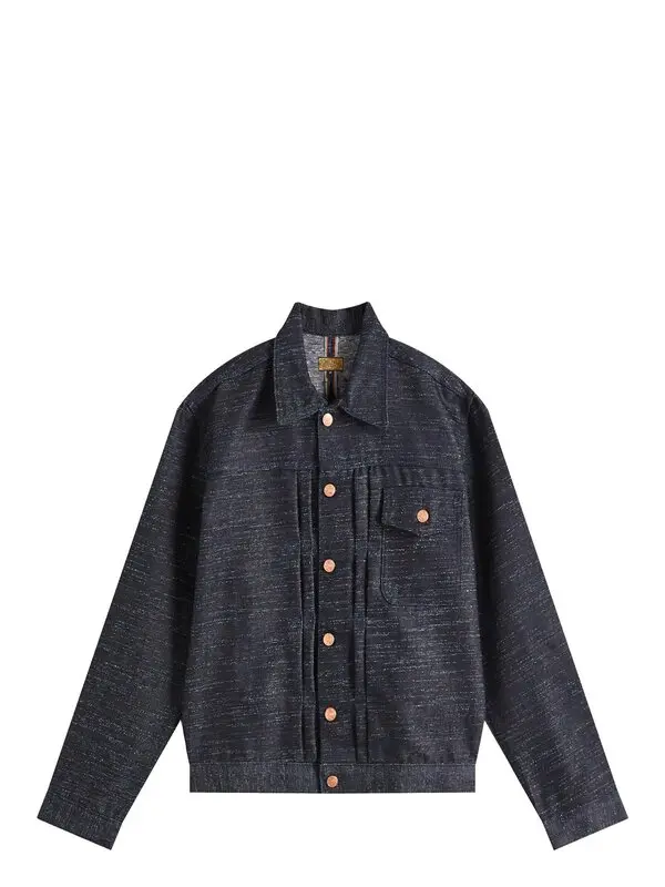 DUBBLEWARE Nimes Selvedge Denim Jacket - Rainbow