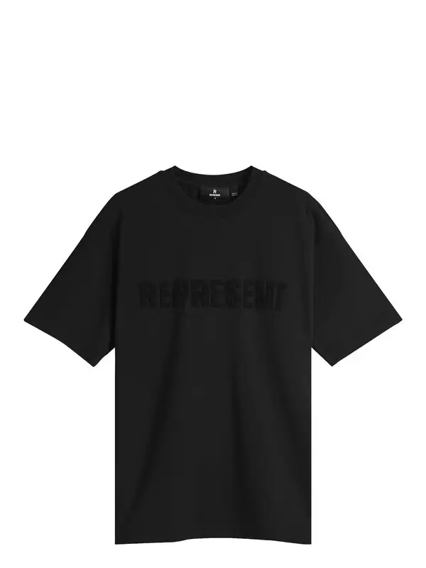 REPRESENT Owners Club Boyfriend T-shirt - Jet Black