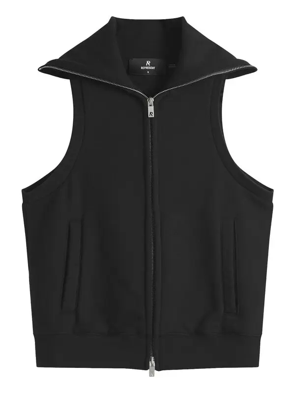 REPRESENT Owners Club Everyday Gilet - Jet Black
