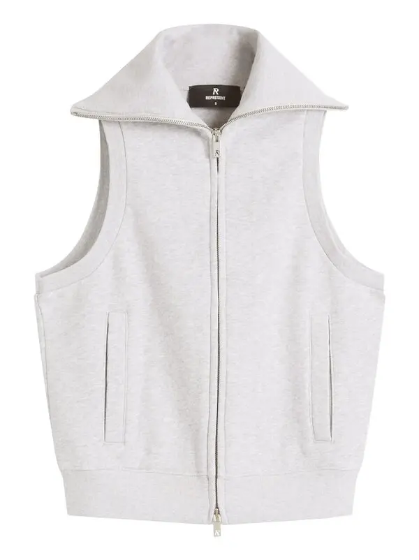 REPRESENT Owners Club Everyday Gilet - Grey Marl