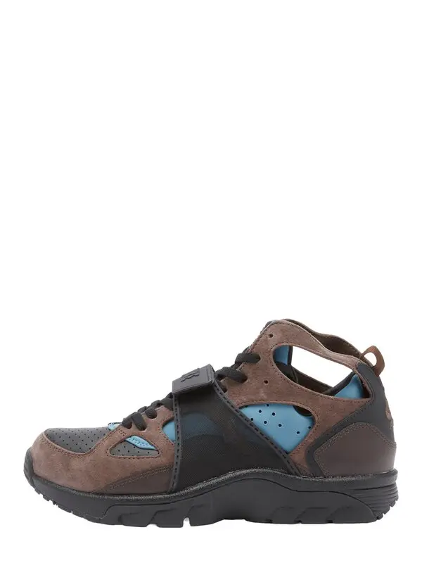 Nike Air Trainer Huarache Sp Sneaker - Black/baroque Brown/smokey Blue