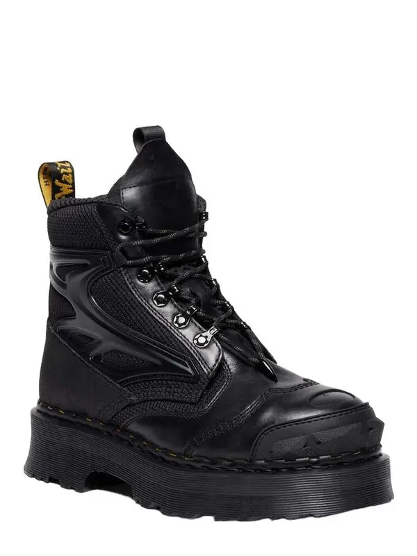 Dr. Martens Exoshield Xx01 Steel Toe Leather Boots - Black
