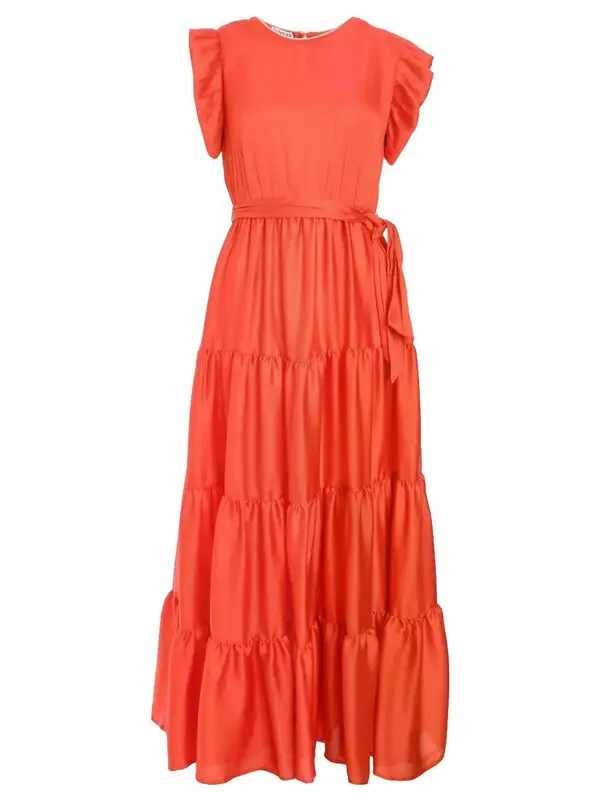 BARUNI Lavandula Maxi Dress - Orange