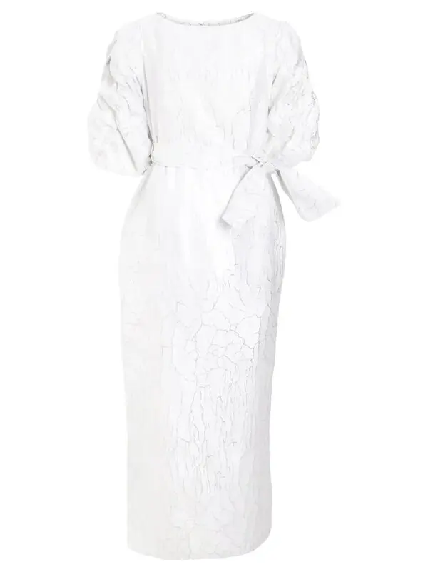 BARUNI Sedum Midi Dress - White