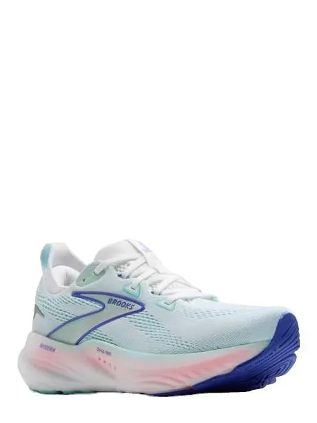 Brooks Glycerin 22 Running Shoe - White/limpet Shell/amparo Blue