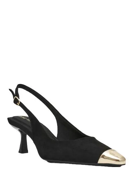 Anne Klein Slingback Pump - Black/gold