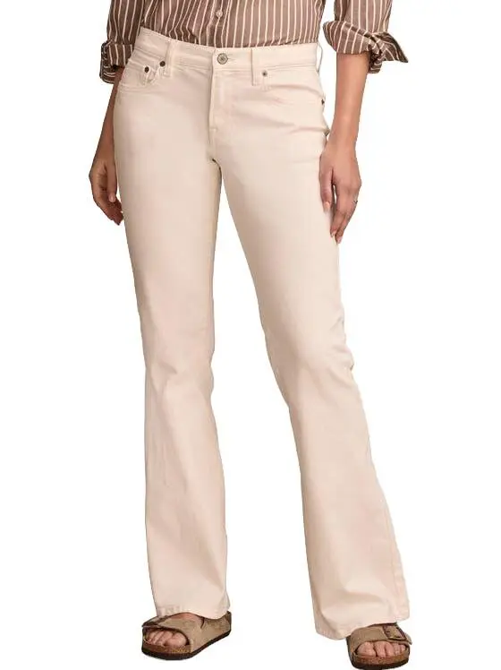 Lucky Brand Mid-rise Flare Jeans - Bright White