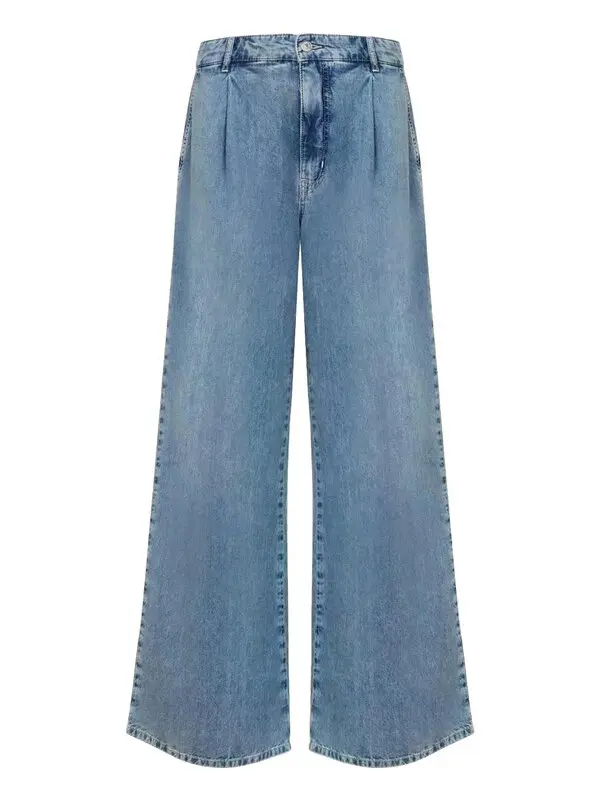 Moschino Wide-leg Jeans - Blue