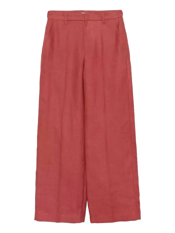 Brunello Cucinelli Wide-leg Trousers - Red