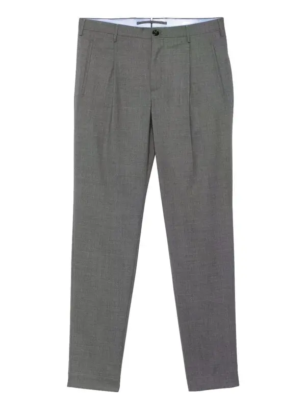 Incotex Virgin-wool Trousers - Grey