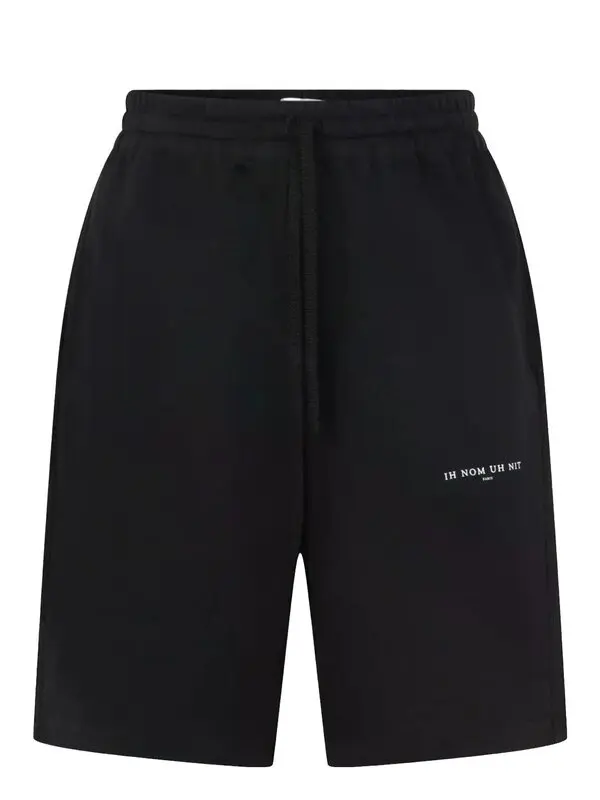 IH NOM UH NIT Logo-print Track Shorts - Black