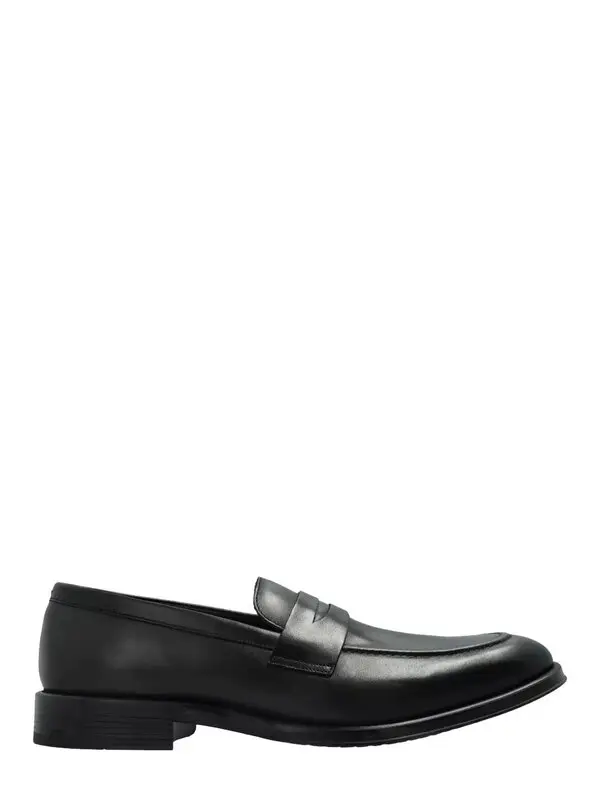 Paul Smith Leather Loafers - Black
