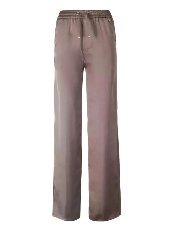 Herno Satin Trousers - Brown