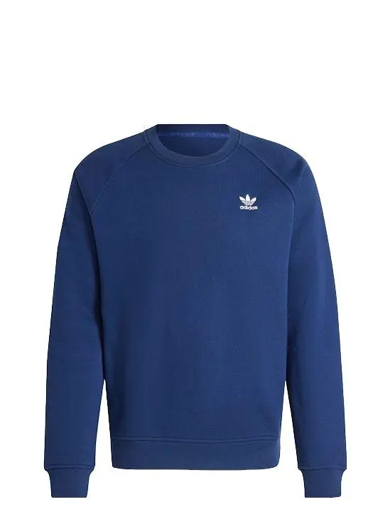 Adidas Essentials Trefoil Crew Sweatshirt - Night Indigo