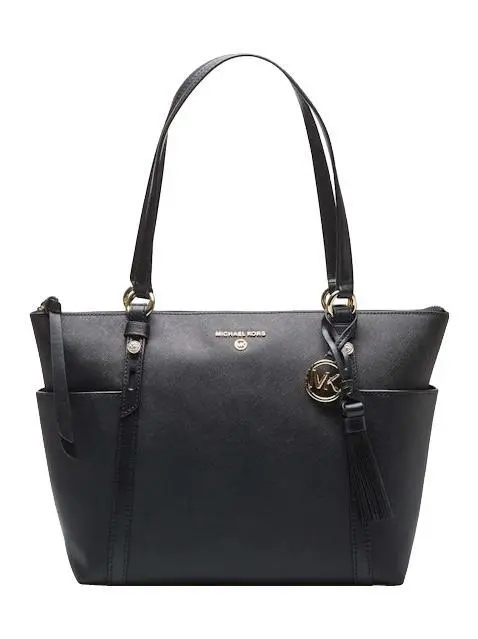 Michael Kors Medium Tz Tote - Black