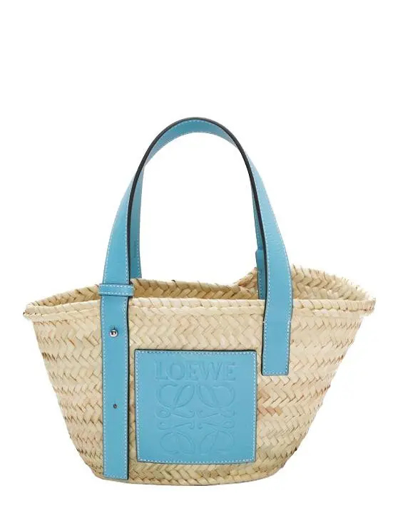 Loewe X Howls Small Basket Bag - Light Blue
