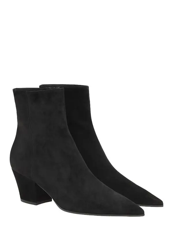 GIANVITO ROSSI Keinna 55 Bootie - Black Suede