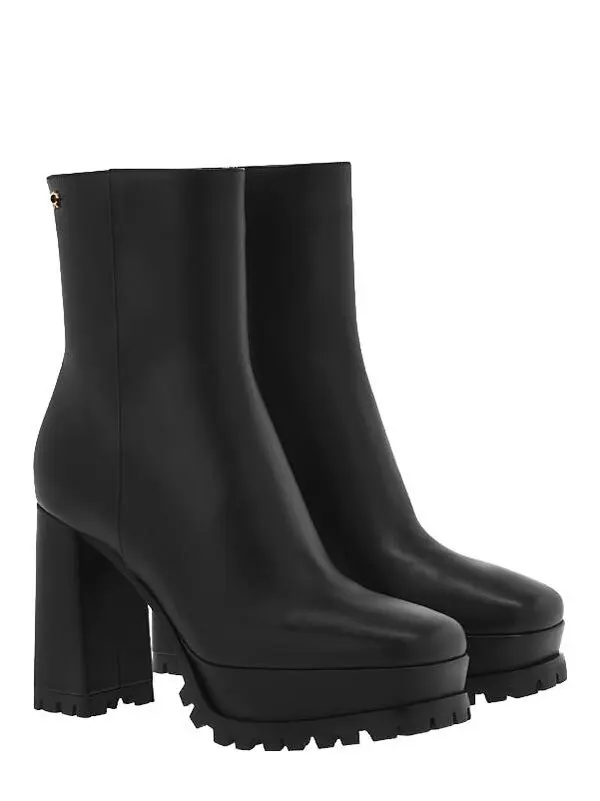 GIANVITO ROSSI Harlem Boots - Black Leather