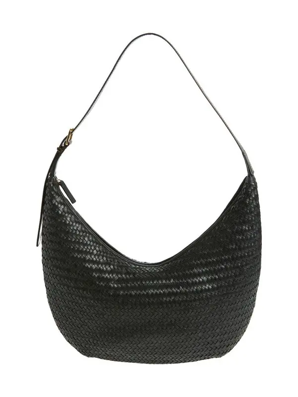 Madewell Essential Curve Shoulder Bag - True Black