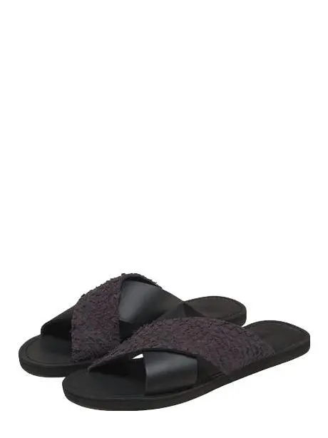 SAREP + ROSE Pike Leather Sandal - Black