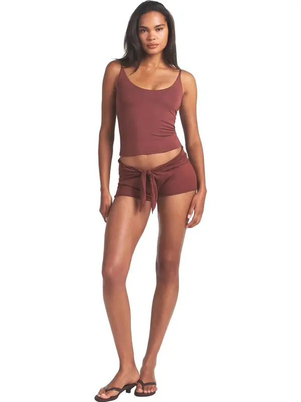 SKIMS Scoop Neck Cami Top - Henna
