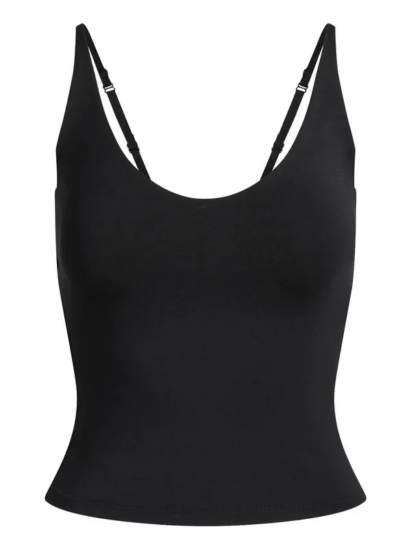 SKIMS Scoop Neck Cami Top - Obsidian